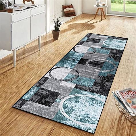 Amazon de WTHYGB Teppich Läufer Flur 40x120 cm rutschfest Waschbar