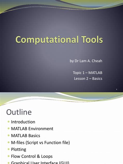 lesson 2 basics matlab pdf matlab matrix mathematics