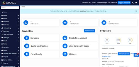 Easy Installation Of Webuzo Control Panel For Linux Virtualizor