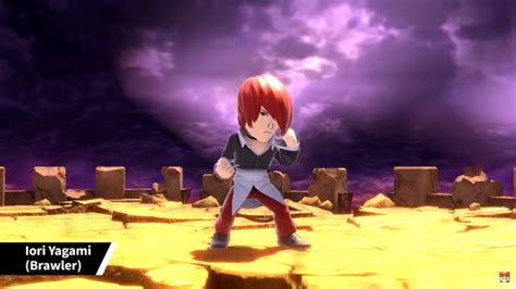 Iori Yagami Mii Fighter Costume Super Smash Brothers Ultimate Know