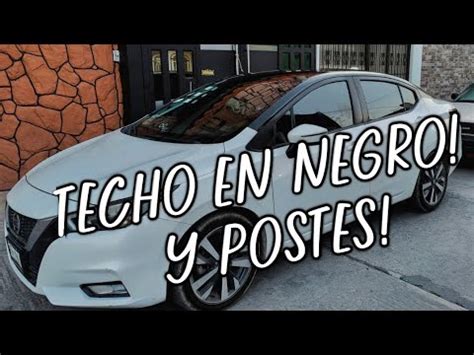 Como Forrar Wrap Vinil El Techo De Tu Auto Aesthetic Car Youtube