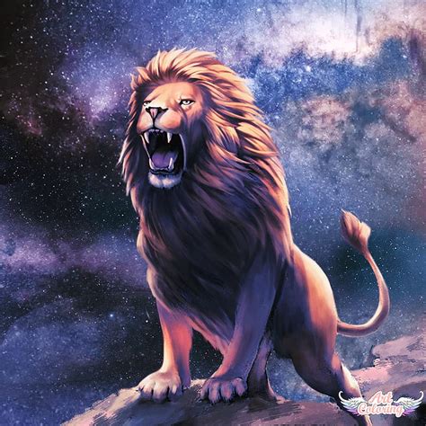 Discover More Than 60 Lion Galaxy Wallpaper Best In Cdgdbentre