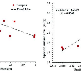 A Relationship Between The Mass Fractal Dimension And Specific