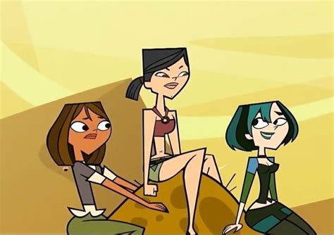 Three Cartoon Characters Sitting On Top Of A Rock With One Holding The