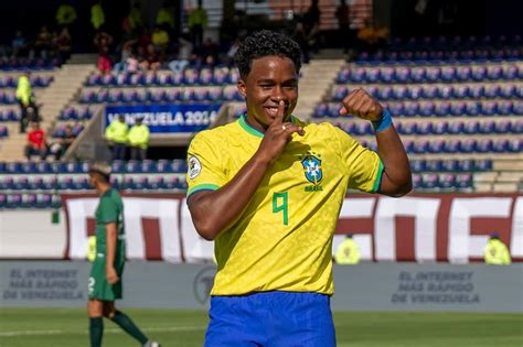 Endrick Marca E Brasil Estreia Vit Ria Contra A Bol Via No Pr Ol Mpico