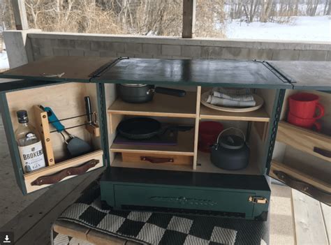 Chuck Box Camp Kitchen Setups You Ll Love The Crazy Outdoor Mama
