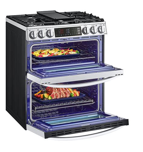 Customer Reviews LG 6 9 Cu Ft Slide In Double Oven Gas True