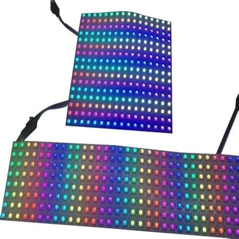 Panel Led Flexible Digital Matriz De X P Xeles Ws B