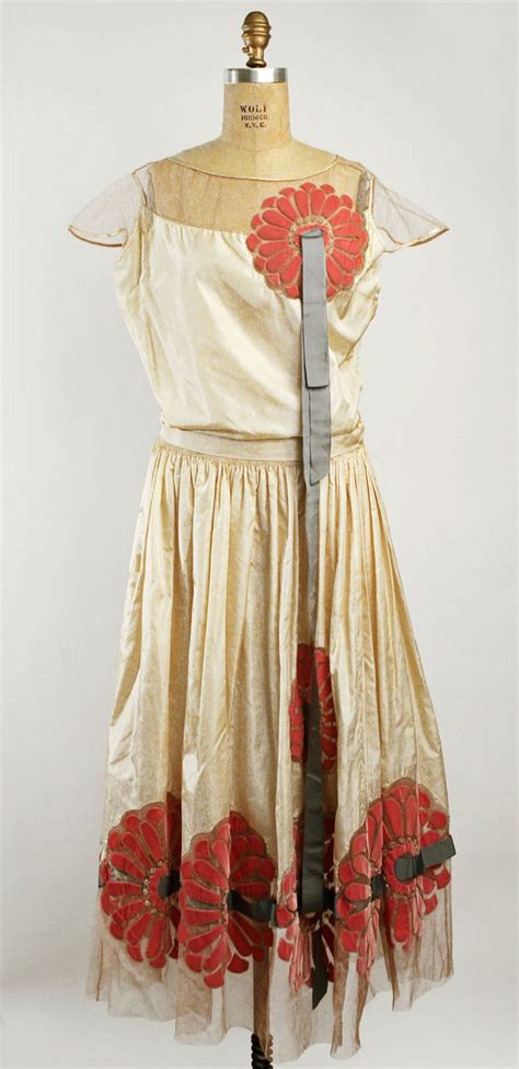 Robe De Style Attributed To Jeanne Lanvin French