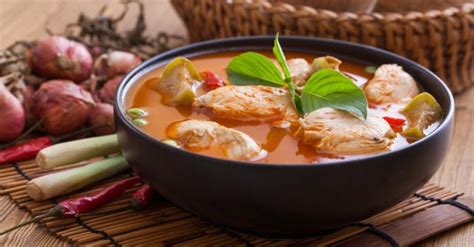 Recette De Curry Rouge De Poulet Tha