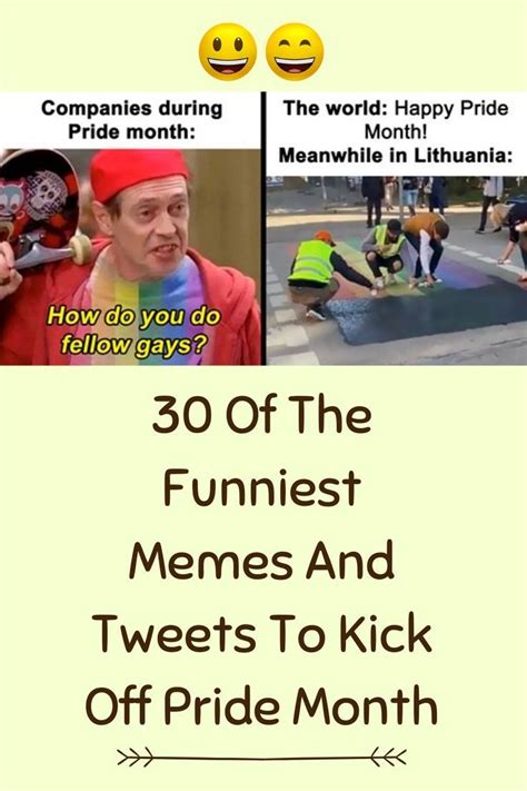 30 Of The Funniest Memes And Tweets To Kick Off Pride Month Funny
