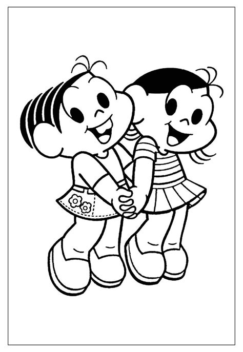 Desenhos Da Magali Para Colorir E Imprimir Tudo Para Colorir