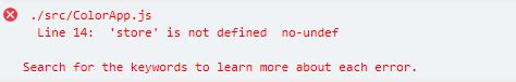 Store Is Not Defined No Undef In Chapter Color Organizer