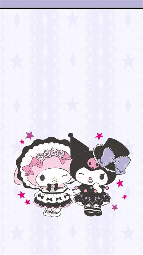 Aggregate My Melody Kuromi Wallpaper Latest In Cdgdbentre