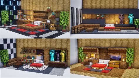 Minecraft Top Bedroom Design Best Bedroom Builds Ideas Furniture