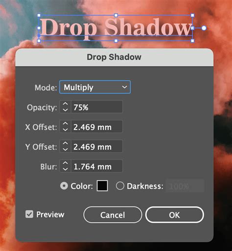 Quick Steps To Add Drop Shadow In Adobe Illustrator