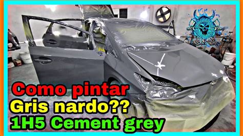 Código de color para pintura Nardo Grey de coche opciones disponibles