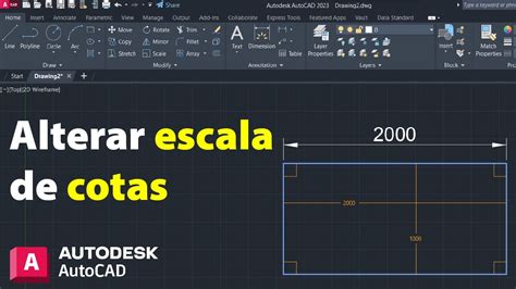 Como Cambiar Escala De Cotas En Autocad Image To U
