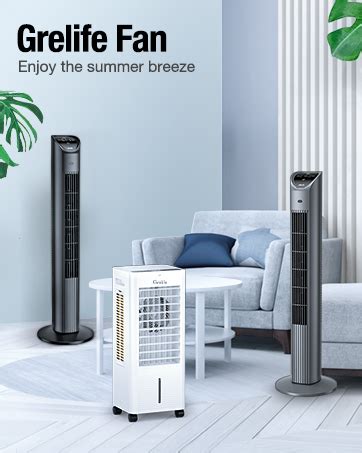 Amazon Grelife Evaporative Air Cooler Portable Cooling Fan With