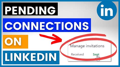 How To See Pending Connections On Linkedin In Youtube