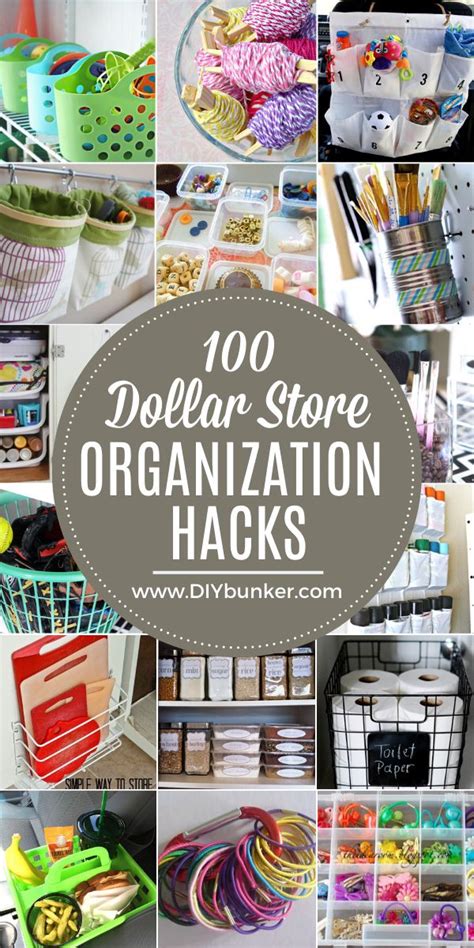The Top Ten Dollar Store Organization Hacks