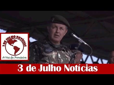 Discurso firme do general Tomás Ribeiro Paiva novo comandante das