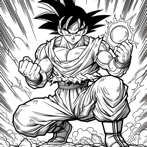 Desenhos Para Colorir Goku