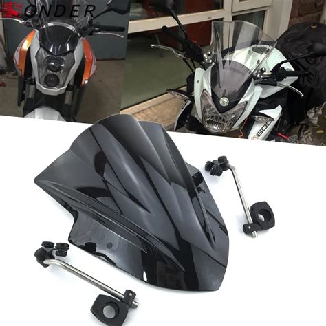 Pare Brise Double Bulle Pour Benelli Bjfemale Bn I Tnt Female Bj