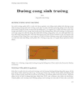 Đường cong sinh trưởng 1