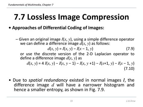 ppt chapter 7 lossless compression algorithms powerpoint presentation id 6040119