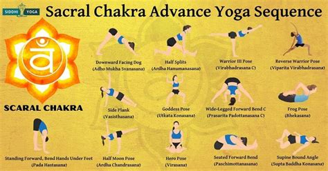 Sakralchakra Yoga Top Flows Und Posen Siddhi Yoga