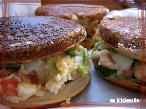 Recette De Burger De Blinis Aux Poireaux Et Saumon Fume