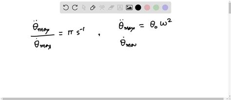 solved in an oscillatory motion of a simple pendulum the ratio of the maximum angular