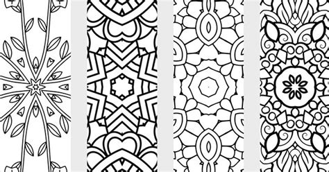25 Desenhos E Moldes De Marcador De Pagina Para Imprimir