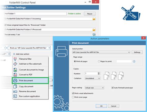 how to automate printing folders of documents print conductor
