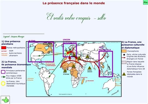 D Crypter Imagen La France Une Puissance Maritime Carte Fr