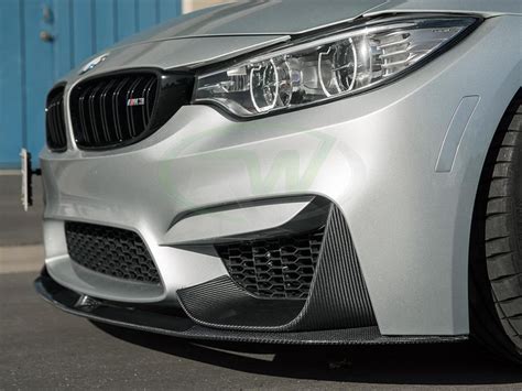 BMW F80 F82 F83 M3 M4 Performance Style Carbon Fiber Front Lip Spoiler