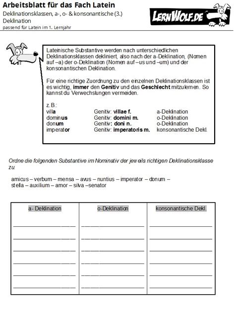 Übungen Latein kostenlos zum Download lernwolf de