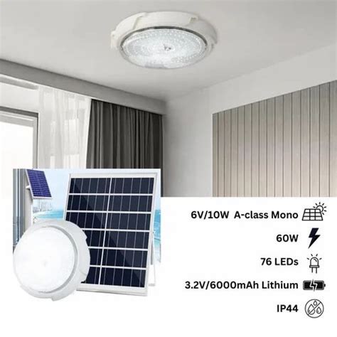 Hardoll 60W Solar Light Outdoor LED Waterproof Garden Indoor Ceiling