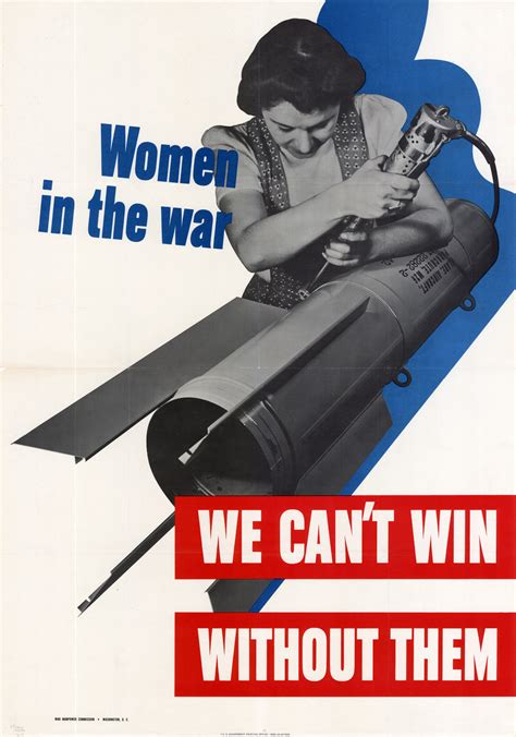 Women In The War We Can T Win Without Them UNT Digital Library