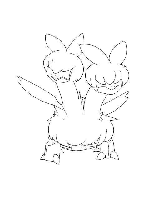 Zweilous Pokemon Coloring Pages Xcolorings The Best Porn Website
