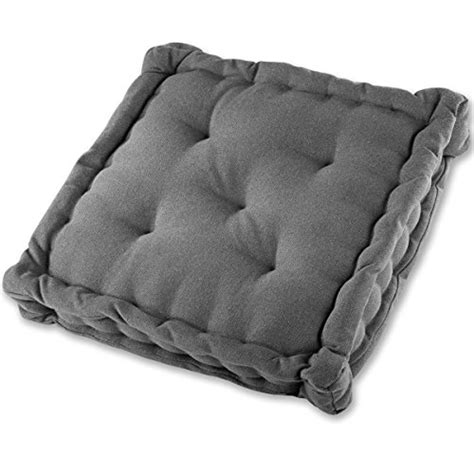 Gräfenstayn 4er Set Sitzkissen Stuhlkissen 40x40x8cm für Indoor und