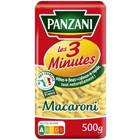 P Tes Macaroni Panzani Le Paquet De G Prix Carrefour