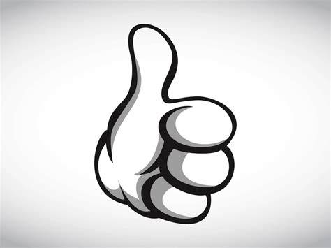Expressing Approval With Thumbs Up Cliparts