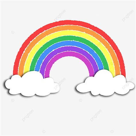 Arcoiris Y Nubes PNG Dibujos Arco Iris Nube Dibujos Animados PNG Y