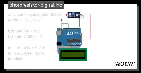 Photoresistor Digital Ino Copy Wokwi Esp Stm Arduino Simulator