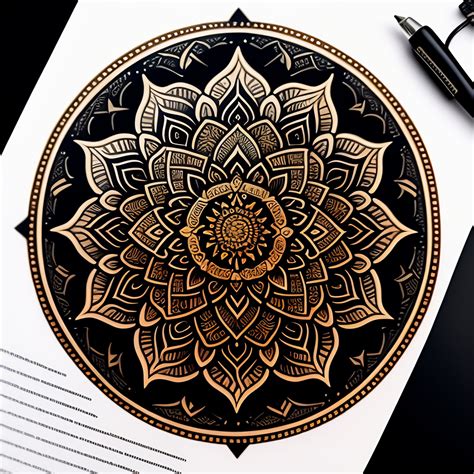 Lexica Mandala Tattoo Design Tattoo Stencil