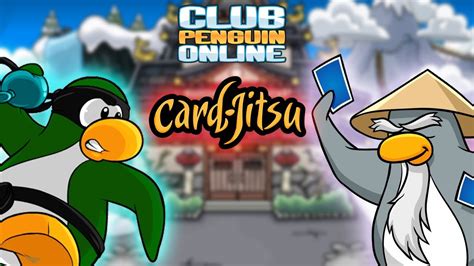 El Ascenso Del NINJA Del CARD JITSU Club Penguin YouTube