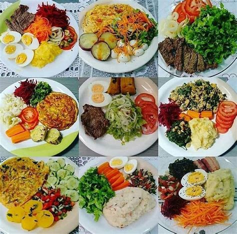 Algumas Ideias De Pratos Low Carb Coloridos E Super Nutritivos