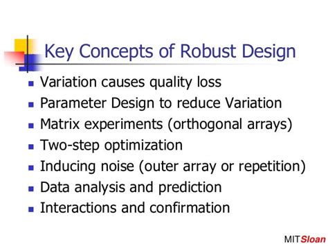 robust design